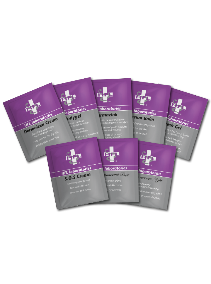 HFL Laboratories promomateriaal