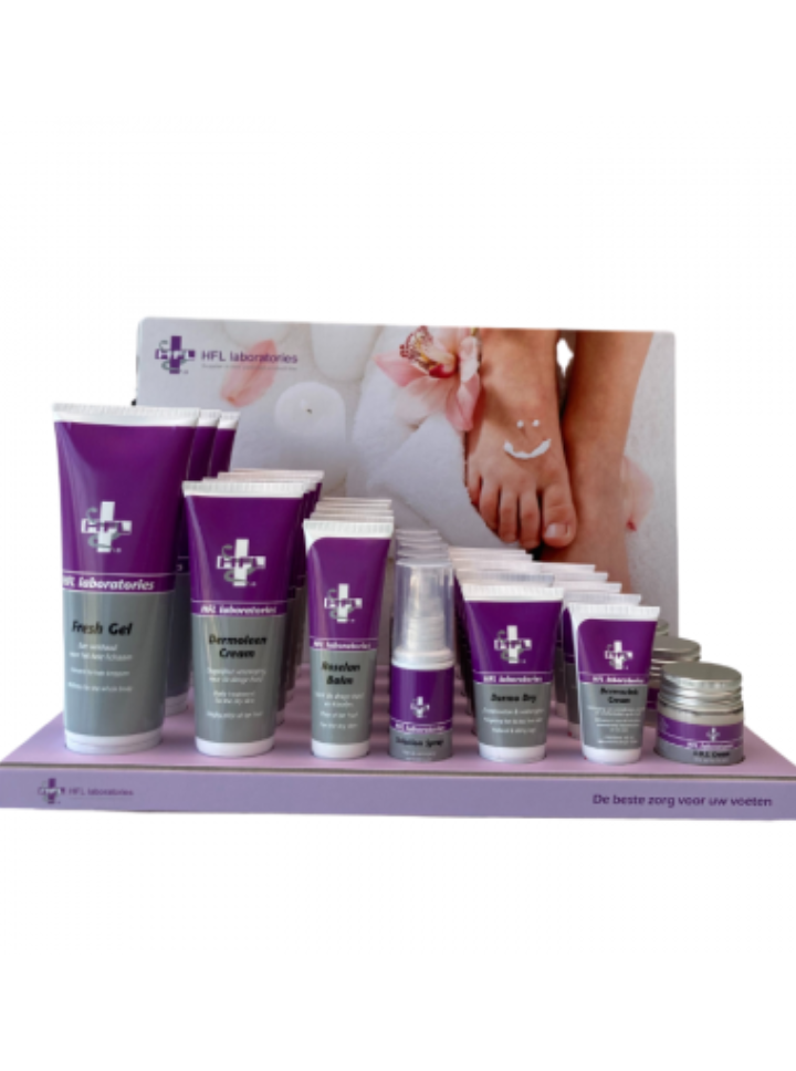 HFL Laboratories, verzorging van huid en voeten, van DVP.